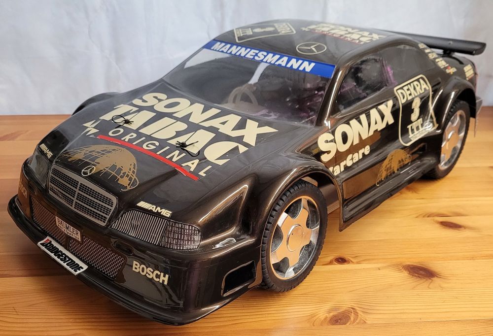 Prafa 1:8, 4WD-Benziner-Chassis + CLK-DTM Karosse (Neu (gemäss ...