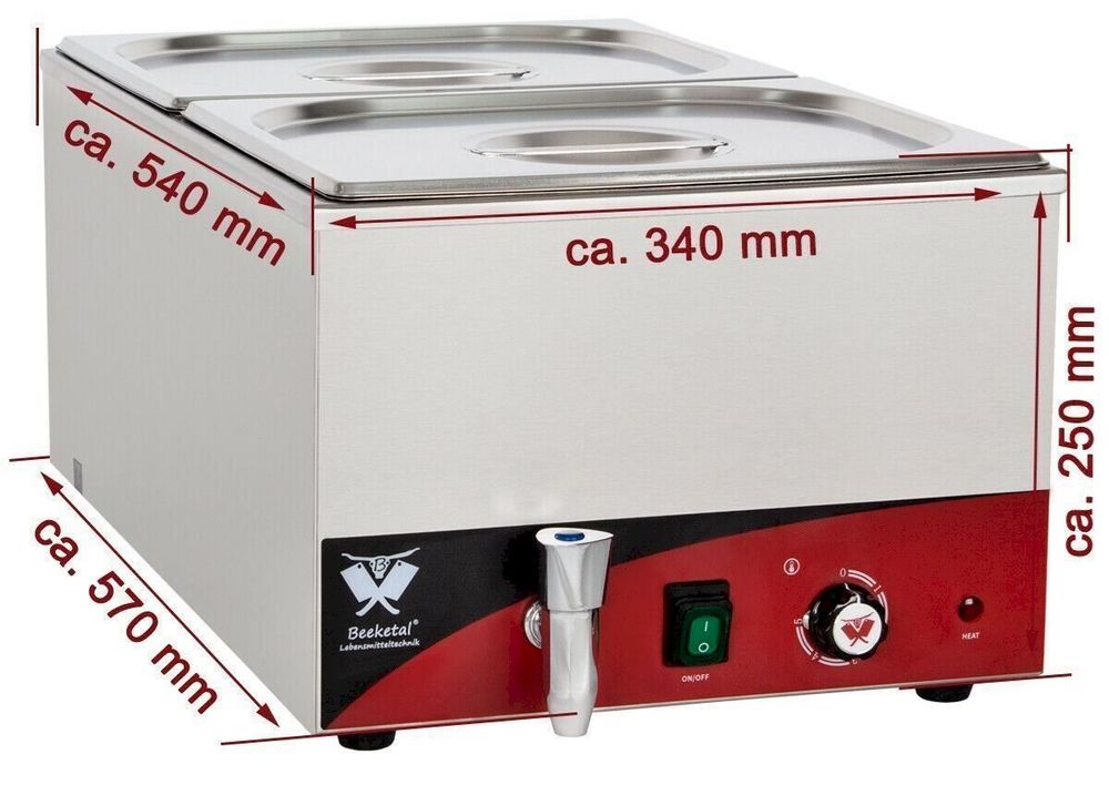 Beeketal BBM2 Speisenwärmer Bain Marie (Neu und originalverpackt) in Bottighofen für CHF 168 ...