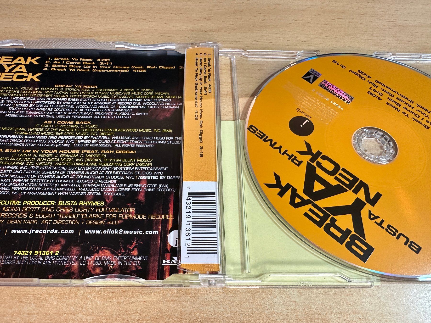 Busta Rhymes – Break Ya Neck - Single CD (Gebraucht) in Rikon im ...
