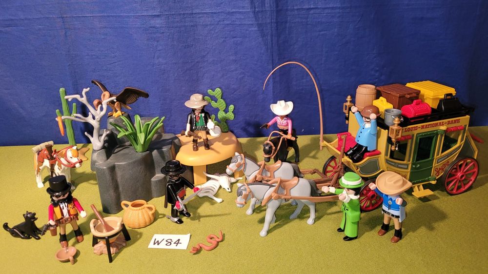 Playmobil Western,Kutsche W84 (Gebraucht) in Aarberg für CHF 32 – mit ...