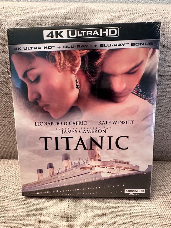 TITANIC 4K inkl. Blu-ray (nur 4K mit Deutschem Ton / OVP) (Neu und originalverpackt) in ...
