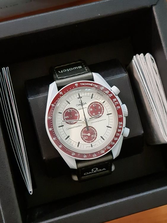 Omega x Swatch Bioceramic Moonswatch - Mission To Pluto (Neu und originalverpackt) in Zürich für ...