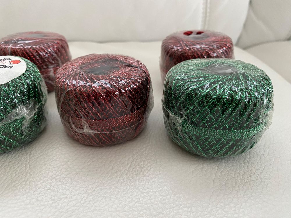 8 Stück Zierkordel in grün und rot NEU originalverpackt (Neu und originalverpackt) in Appenzell ...