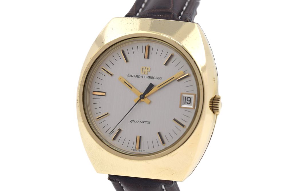 Girard-Perregaux Vintage Quartz Uhr 39 x 43mm Ref. 9505KF (Gebraucht ...