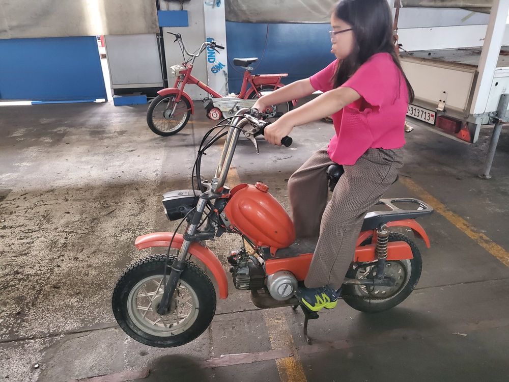 MOFA MotoBi Töffli mit kleinen Rädern, ideal für Camper usw. (Gebraucht ...