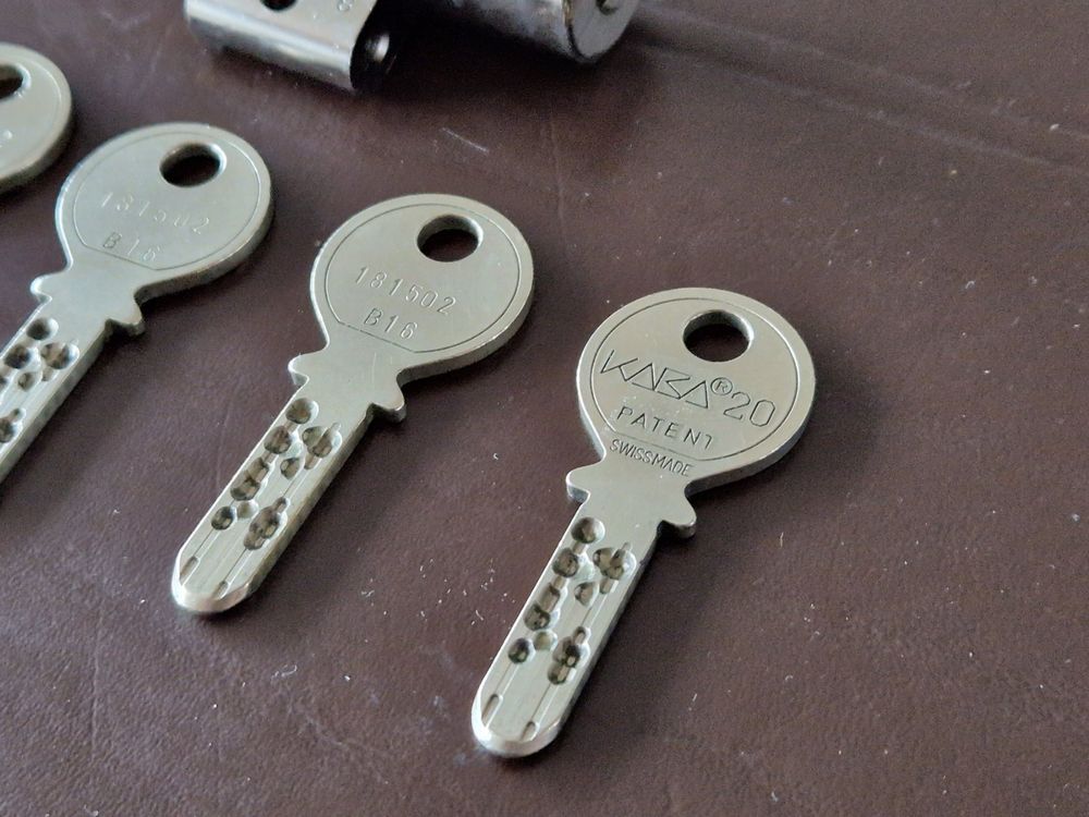 Schliesszylinder KABA 20 mit 5 Schlüssel | Kaufen auf Ricardo