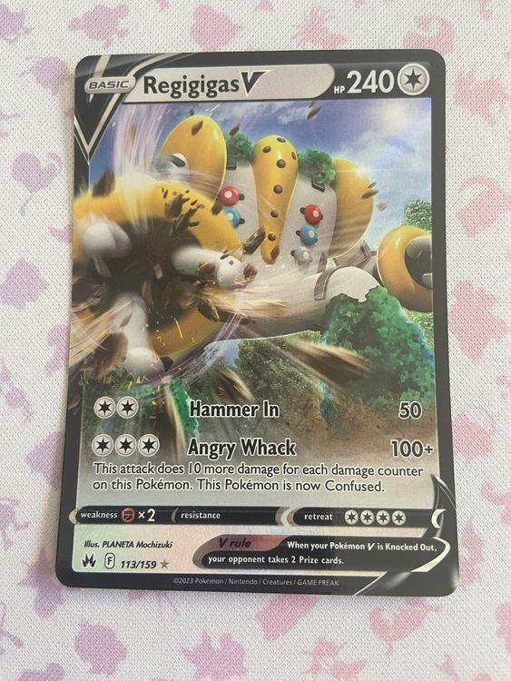 Regigigas V 113/159 Zenit der Könige (Gebraucht) in Reinach für CHF 1.7 ...