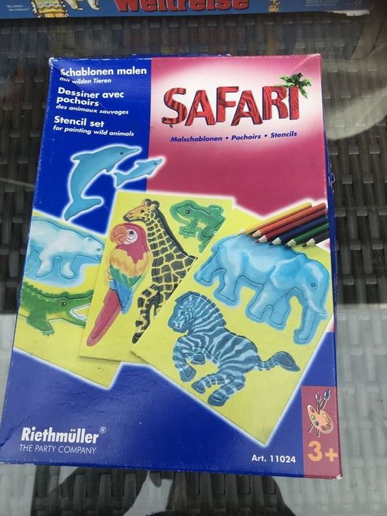 Kinder Safari Schablone (Gebraucht) in Bergdietikon für CHF 5 – mit ...