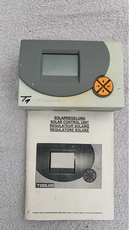 Solarregler Tobler (Gebraucht) in Schaan für CHF 80 – mit Lieferung auf ...