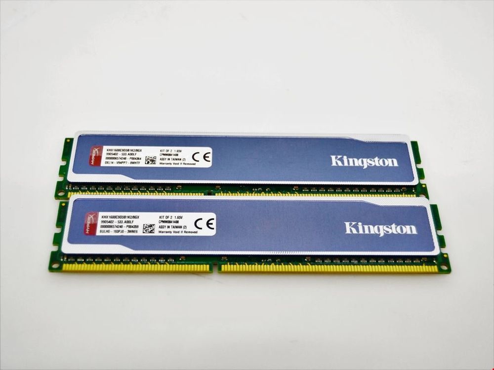 KINGSTON | Hyper X blu | 4GB RAM | DDR3 | 2 Stück | Kaufen auf Ricardo