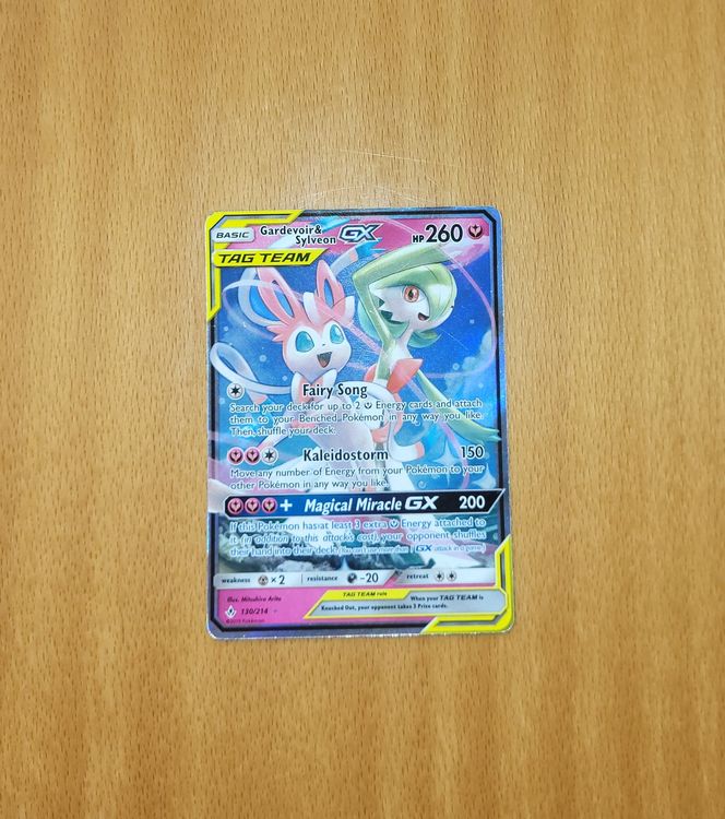 Pokemon Gardevoir & Sylveon GX Tag Team 130/214 (Neu (gemäss ...