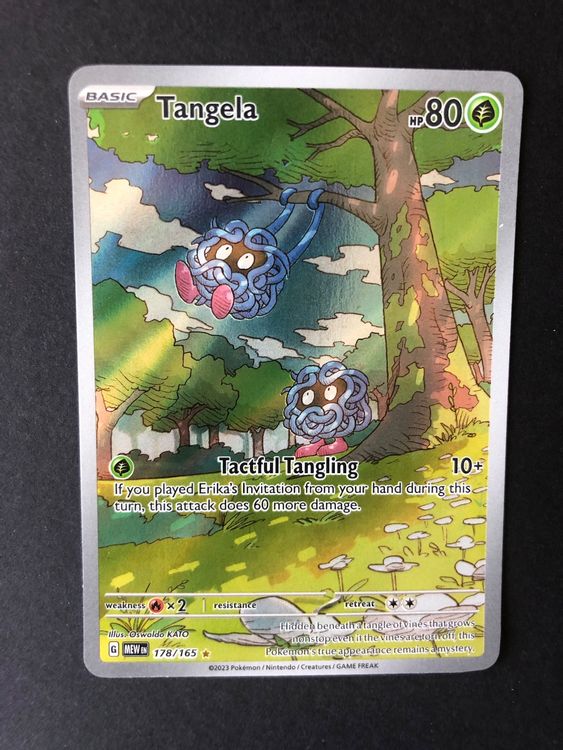 Tangela 178/165 EN 151 Scarlet & Violet Carte Pokemon TCG | Kaufen auf ...