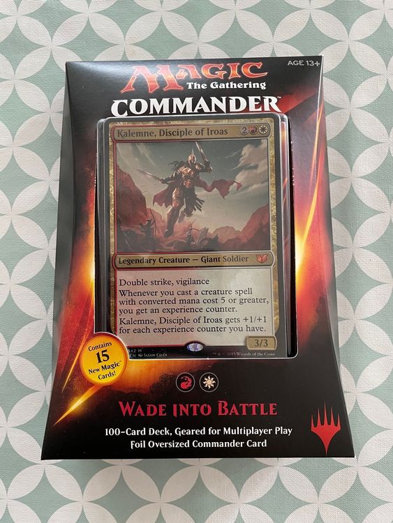 Magic the Gathering Commander Deck 2015 (Neu und originalverpackt) in ...
