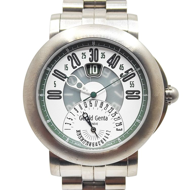 Gérald Genta Arena Bi-Retro White Dial (Gebraucht) in Montreux für CHF ...