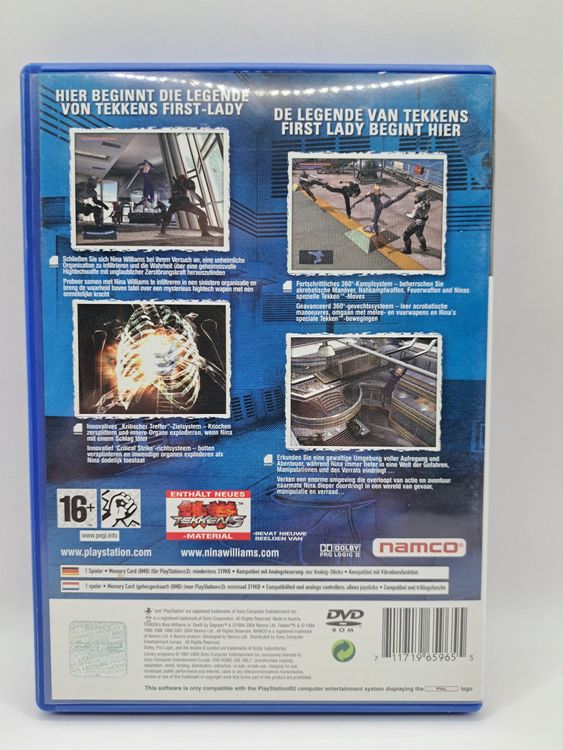 Tekken's Nina Williams Death By Degrees (Playstation 2/PS2) (Gebraucht) in Balgach für CHF 34 ...