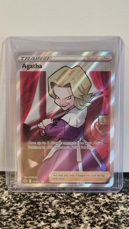 Pokémon – Agatha 🇺🇸 - 186 - Chilling Reign (Gebraucht) in Bern für CHF ...