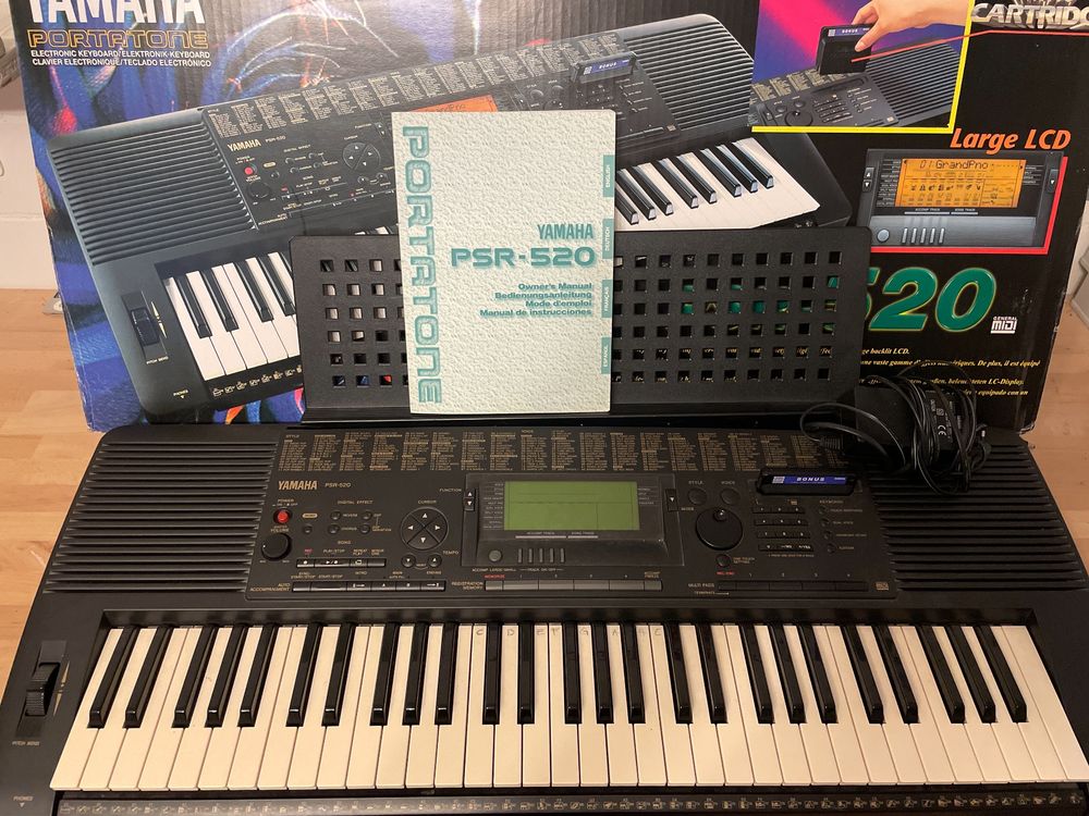 Yamaha electronic Keyboard PSR-520 | Kaufen auf Ricardo