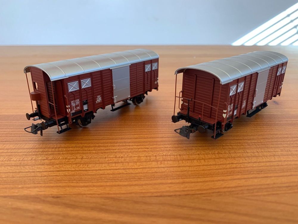Roco 47500 und 47501, 2 Güterwagen K3 (Neu und originalverpackt) in ...