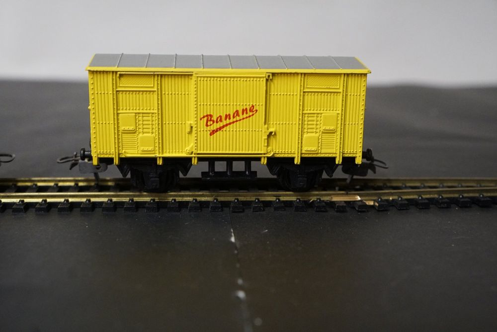 3 Lima H0 gedeckte Güterwagen, Spitzdach, 60-er Jahre, OVP | Kaufen auf Ricardo