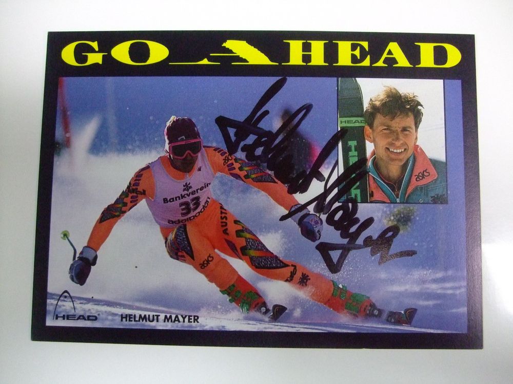 HELMUT MAYER (AUT) AUTOGRAMMKARTE RARITÄT | Kaufen auf Ricardo