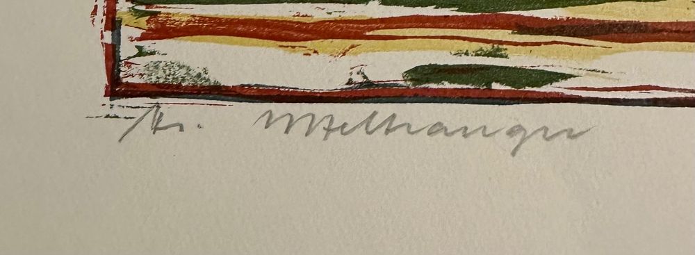 Hans Affeltranger (1919-2002) Litho Handsig (Gebraucht) in Hochdorf für CHF 10 – mit Lieferung ...