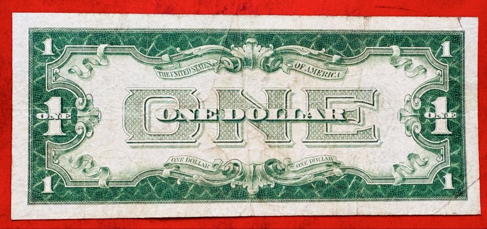 1 Dollar Silberzertifikat Banknote, 1935 E,Schön (Gebraucht) in ...