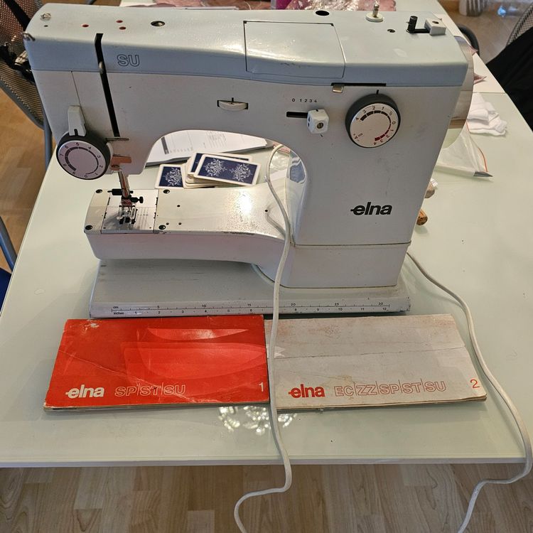 Elna Nähmaschine mit Anleitung - Vintage | Kaufen auf Ricardo