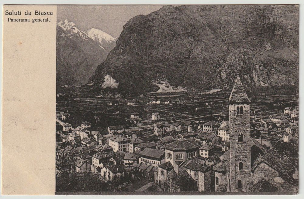 Saluti da Biasca, Militärstempel Etappenkommando (Gebraucht) in ...