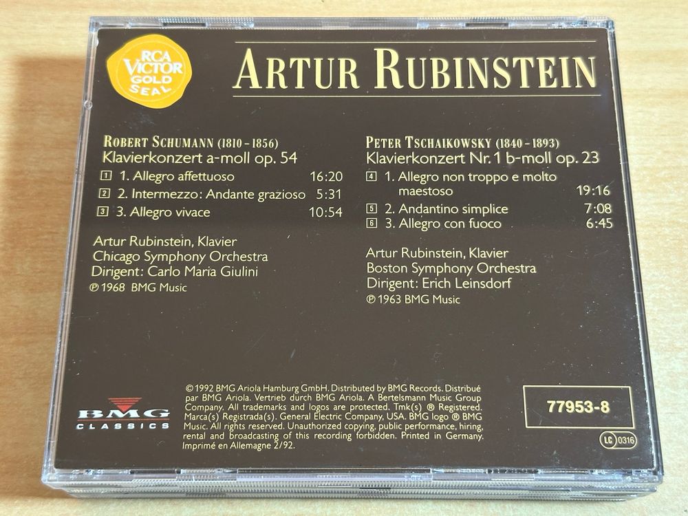 Die 10 schönsten Klavier Konzerte Chopin Brahms Beethoven (Gebraucht ...