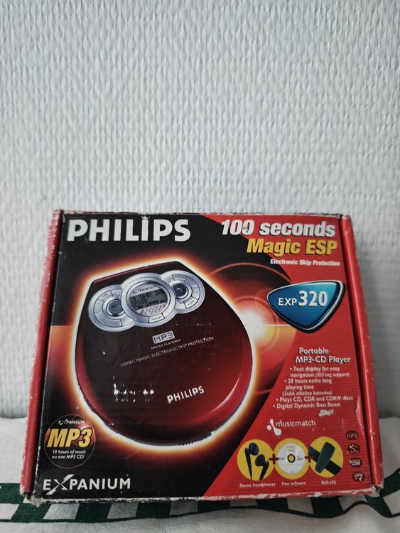 Philips eXpanium EXP 320 Portable MP3-CD (Neu (gemäss Beschreibung)) in ...