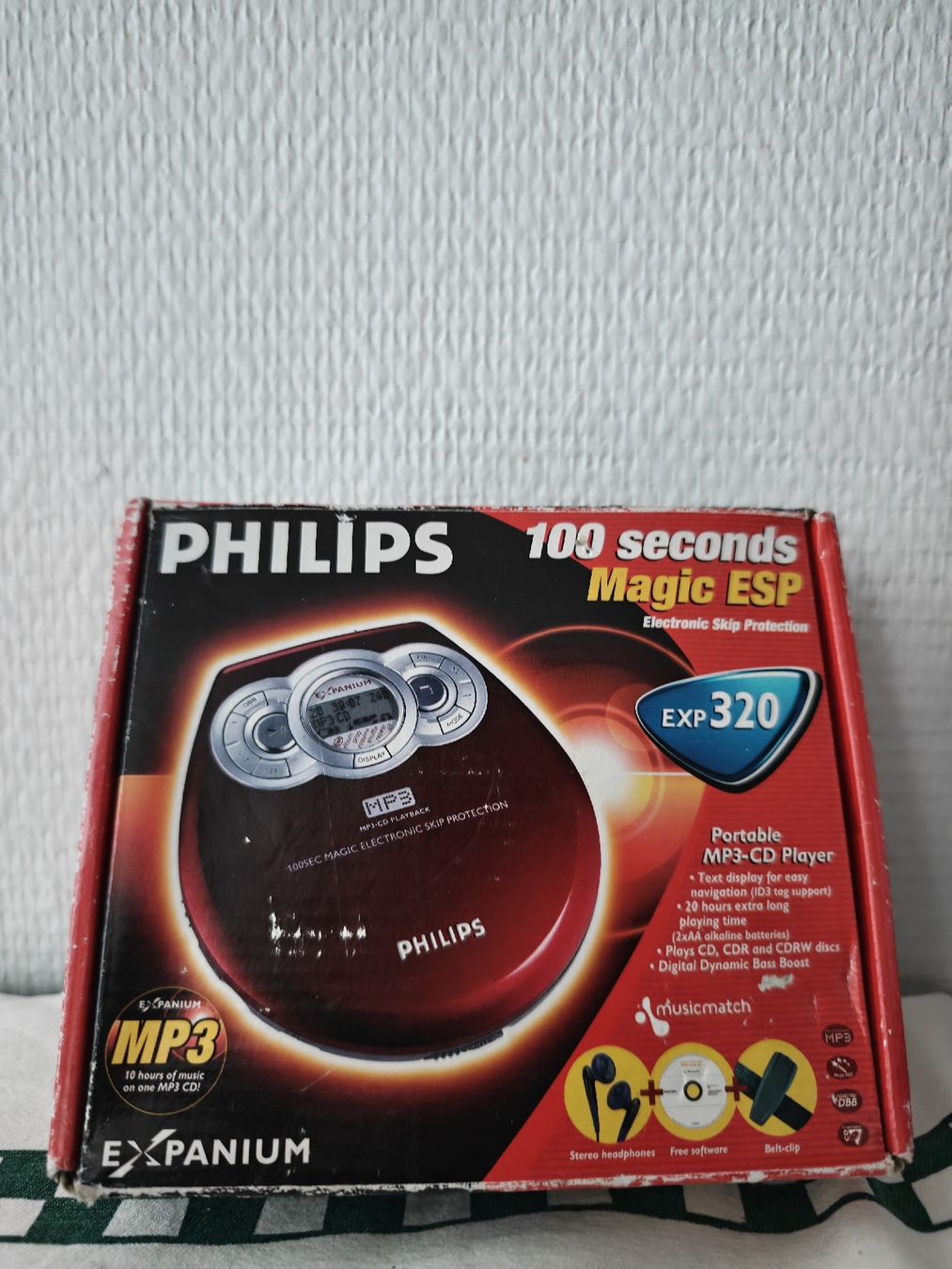 Philips eXpanium EXP 320 Portable MP3-CD (Neu (gemäss Beschreibung)) in ...
