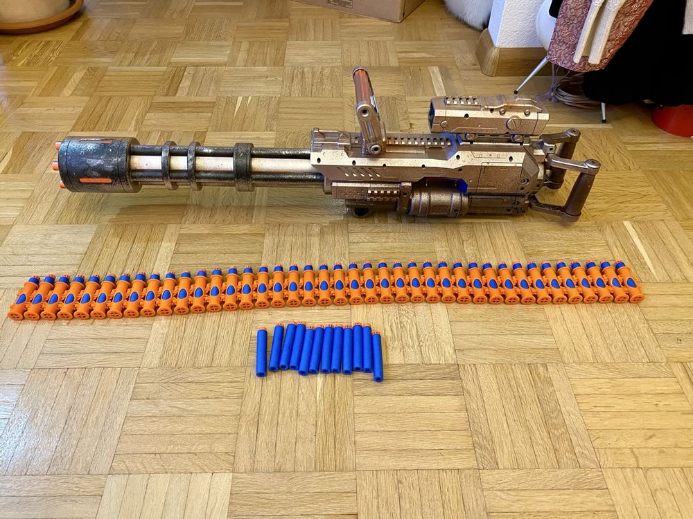 Nerf Xshot Insanity Blaster Rage Fire (Gebraucht) in Basel für CHF 20 ...