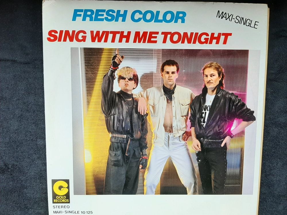 Maxi Italo Disco 80er: Fresh Color: Sing with me tonight (Gebraucht) in ...