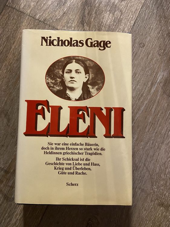 Eleni - Roman von Nicholas Gage (Gebraucht) in Galmiz für CHF 6 – mit ...