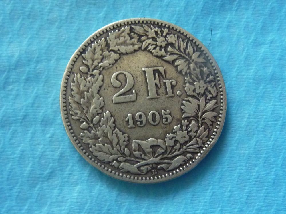 Silber 2 Franken 1905 selten. | Kaufen auf Ricardo