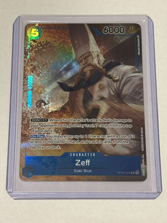 Zeff OP03-047 V.2 – One Piece TCG – NM (Gebraucht) in Oberentfelden für ...