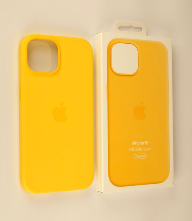Apple iPhone 15 Silikon Hülle - Gelb! Wie neu! (Gebraucht) in Thalwil ...