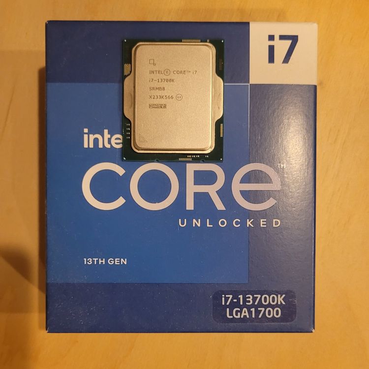 Intel Core i7-13700K CPU | Kaufen auf Ricardo