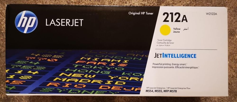 HP Laserjet Enterprise M554, M555, M578 Toner, 212A, W2122A (Neu und ...