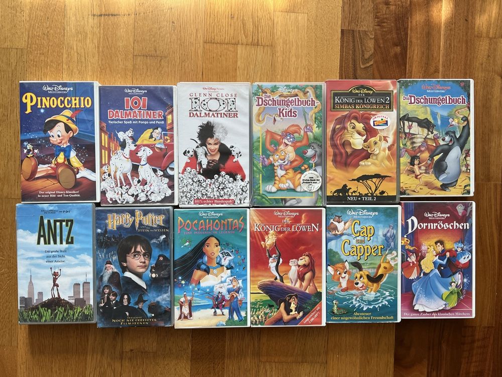 Videokassetten VHS Kinderfilme (Gebraucht) in Diepoldsau für CHF 1 – mit Lieferung auf Ricardo ...