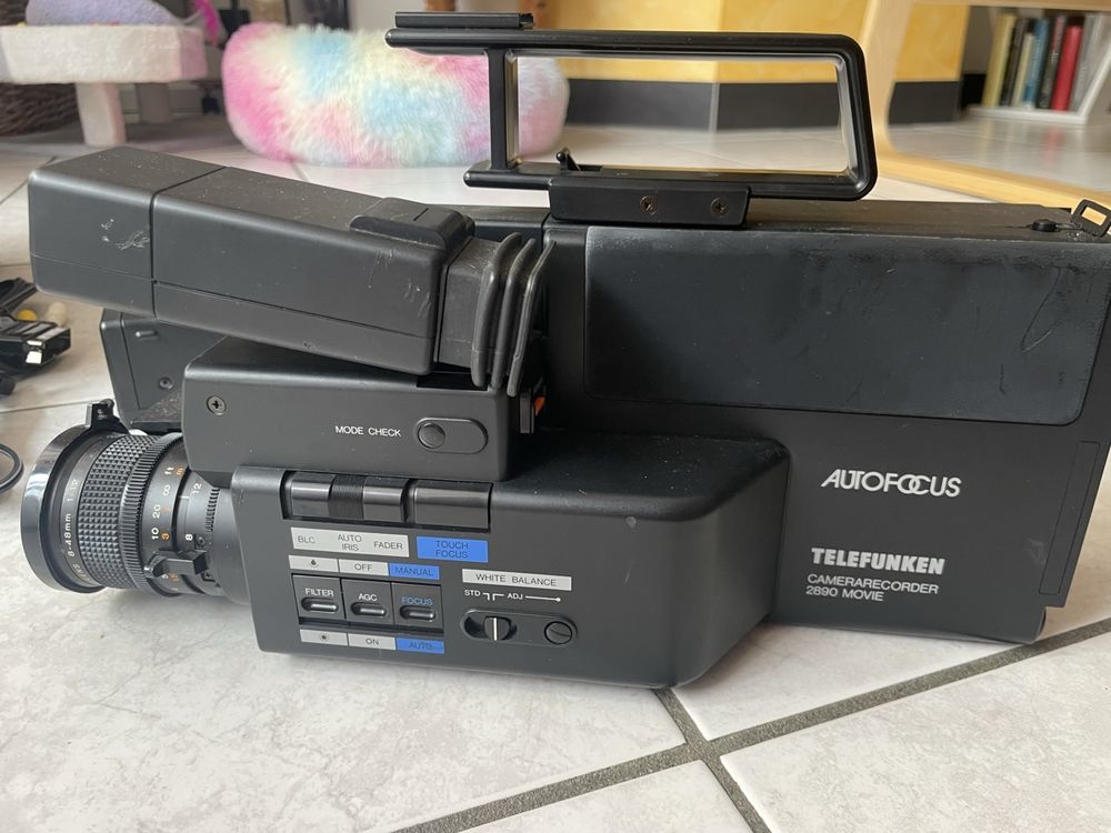 Telefunken 2890 Autofocus VHS-C PAL (VINTAGE) (Gebraucht) in Mezzovico ...