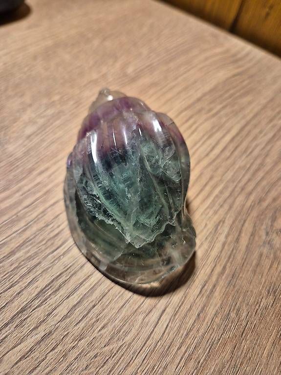 Sculpture en fluorite multicolore ? escargot de mer (D'occasion) à ...