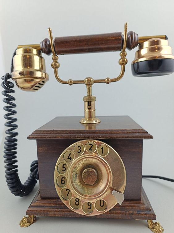 Erstaunlich Retro Telefon Schnurlos Mit Wahlscheibe Ebenbild