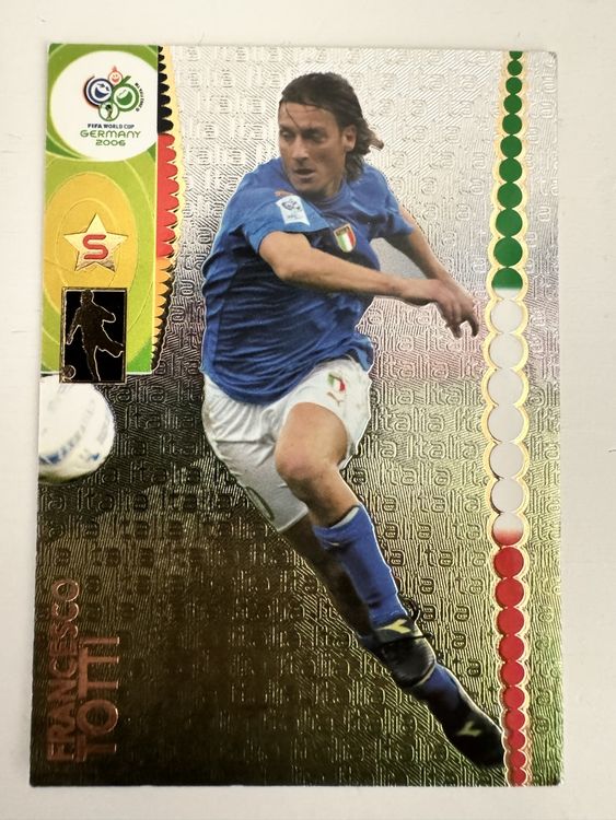 Panini WM 2006 - Francesco Totti Karte Nr. 127 (Gebraucht) in Wettingen ...