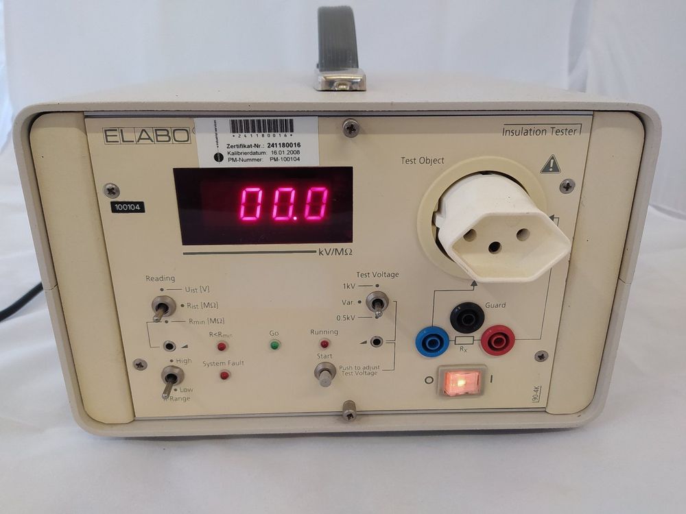Testeur d'isolation Elabo (D'occasion) à Attalens pour CHF 140 – avec ...