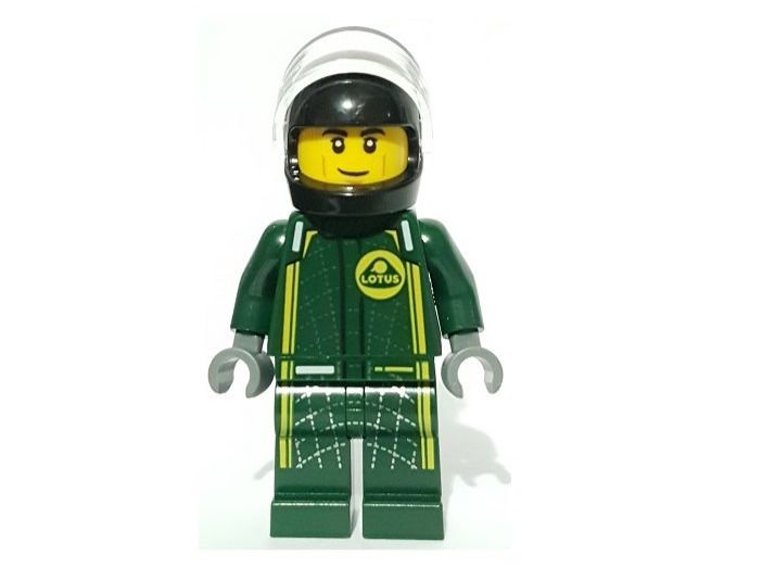 LEGO SC Minifigur - Lotus Evija Driver - sc096 (Neu (gemäss ...