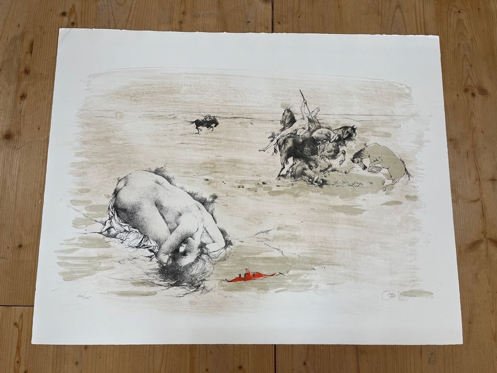 aus Grafiksammlung Lithografie von Otto Bachmann 1974 (Gebraucht) in ...