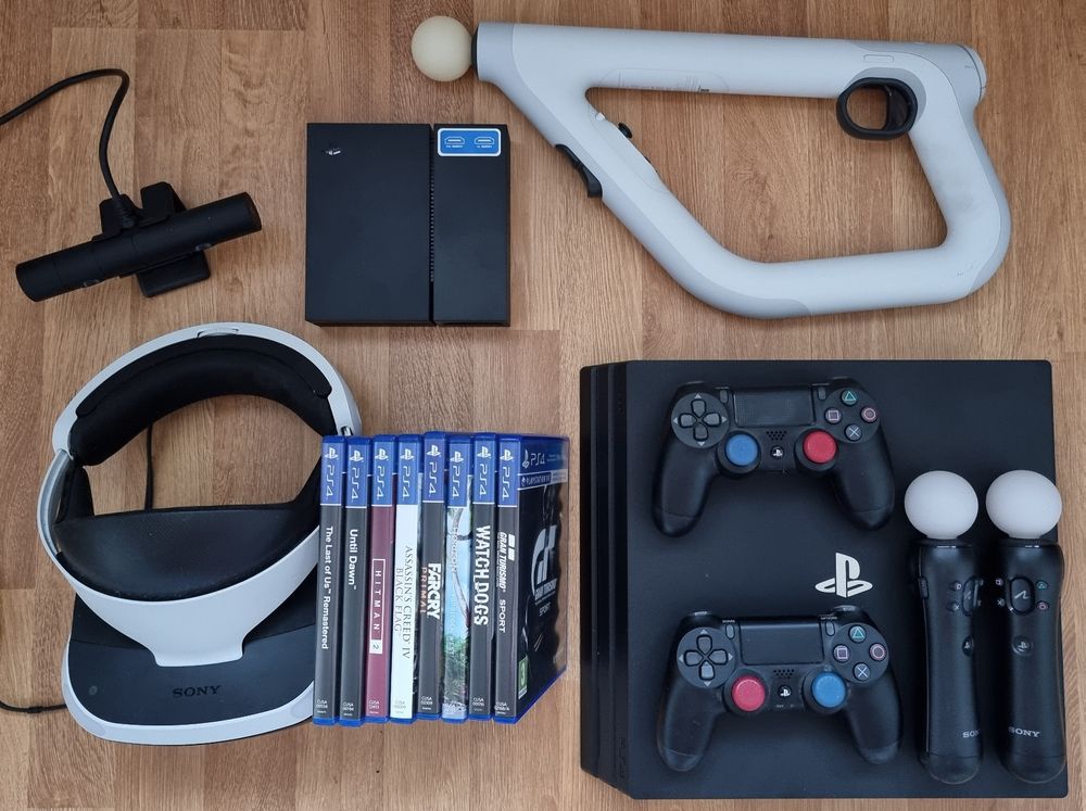 PS4 Pro + VR Set und 8 Spiele | Kaufen auf Ricardo