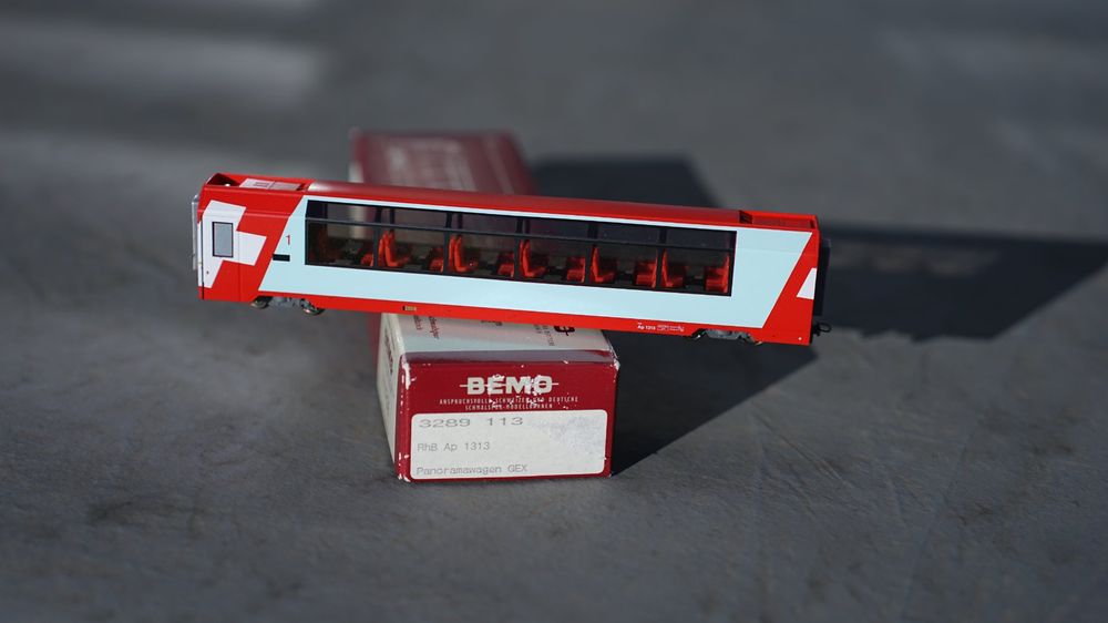 GLACIER EXPRESS WAGEN BEMO GEX (Neu (gemäss Beschreibung)) in Lausanne für CHF 65 – mit ...