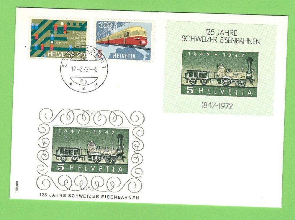 125 Jahre Schweizer Eisenbahnen (Gebraucht) in Zürich für CHF 1.5 – mit Lieferung auf Ricardo kaufen